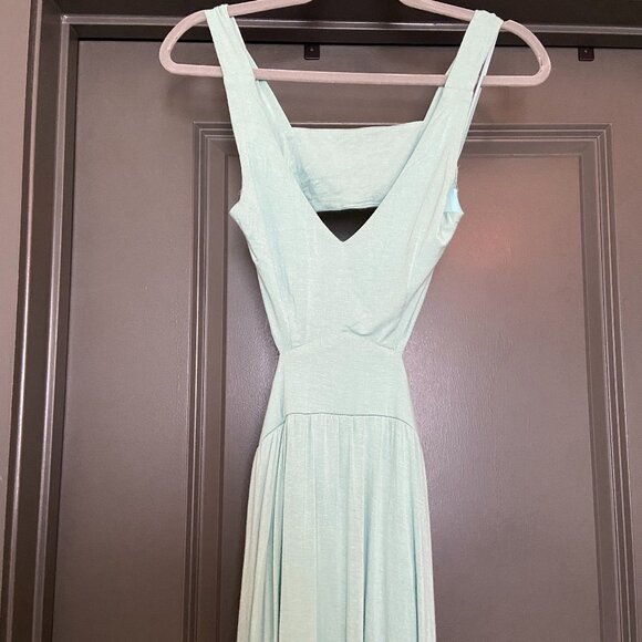 Tobi | Dresses | Small Tobi Aqua Maxi Dress | Poshmark